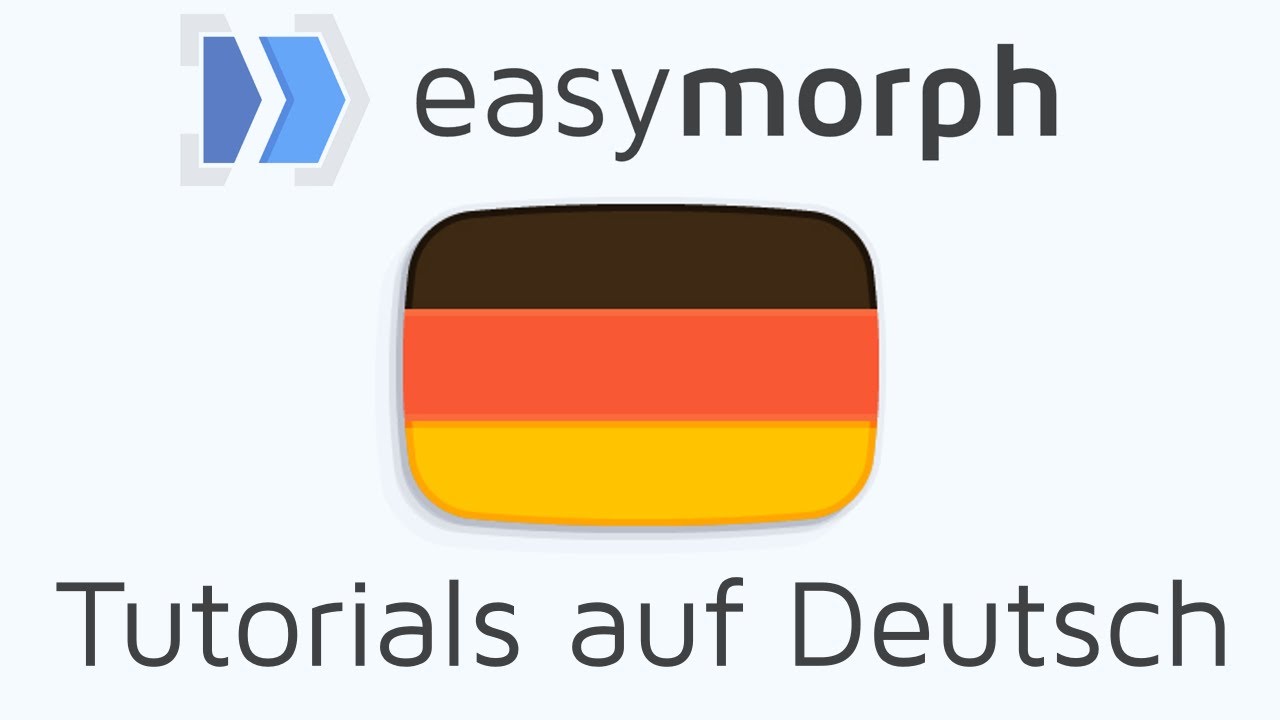 Einführung Zu Easymorph Youtube