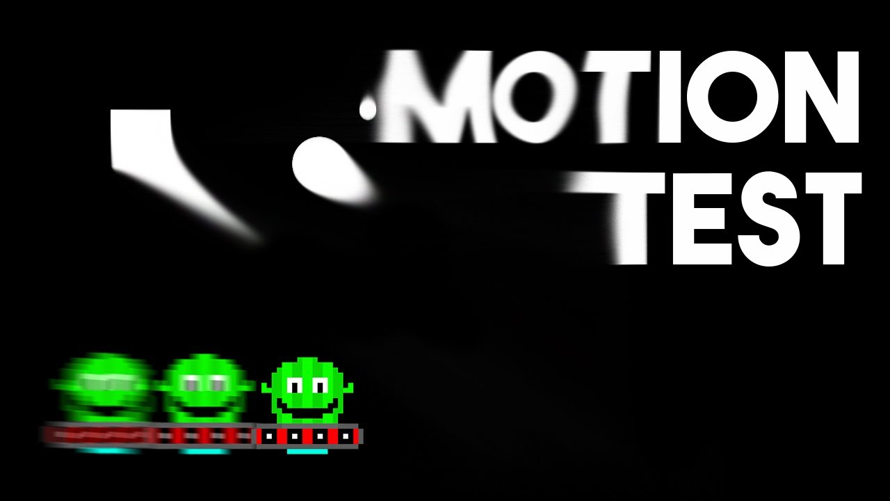 Ultimate Tv Motion Test Run This On Your Tv Monitor Youtube