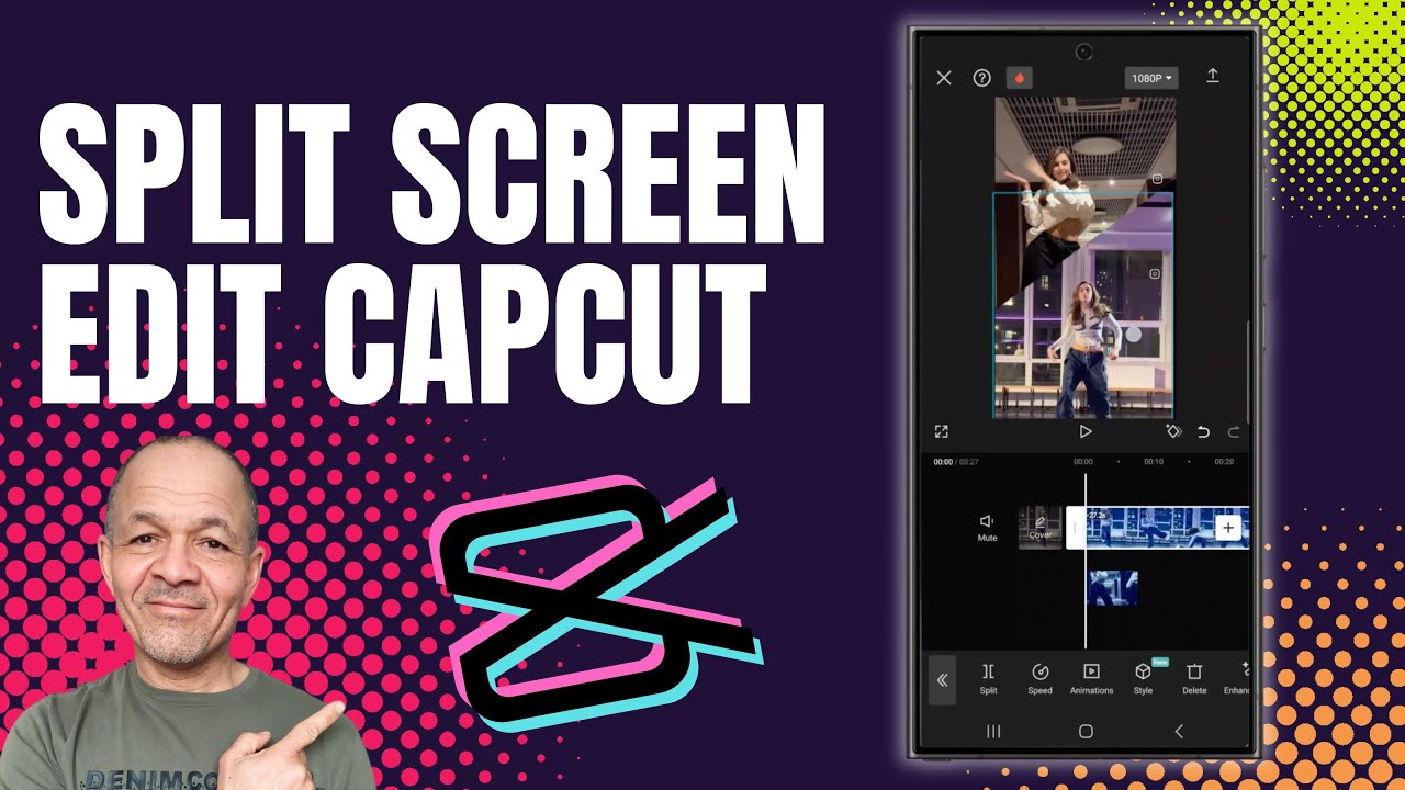 Create Split Screen In Capcut Capcut Android Ios Tutorial Youtube