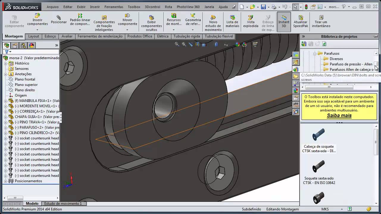 Solidworks Toolbox Library Ptuget