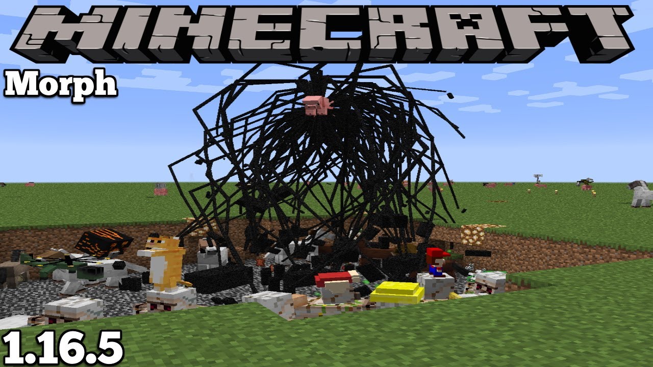Mod Minecraft Morph Biáº N Hã Nh Thãº Vá Khã M Phã Tháº Giá I Má I