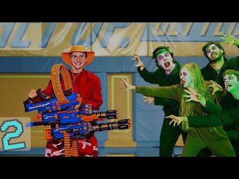 If Nerf Fights Had Zombies 2 Youtube