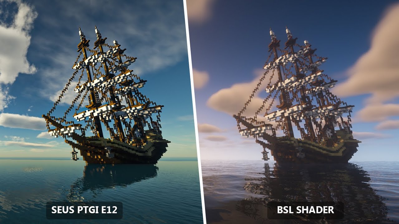 Why Do I Like Seus Ptgi E12 Minecraft Shaders Comparison Seus Ptgi