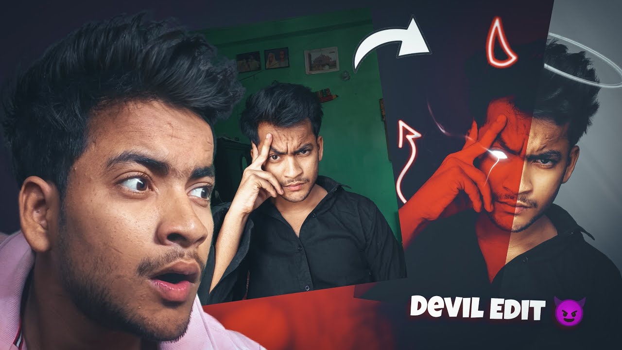 Devil Photo Editing Picsart New Devil Editing Picsart Devil Wings