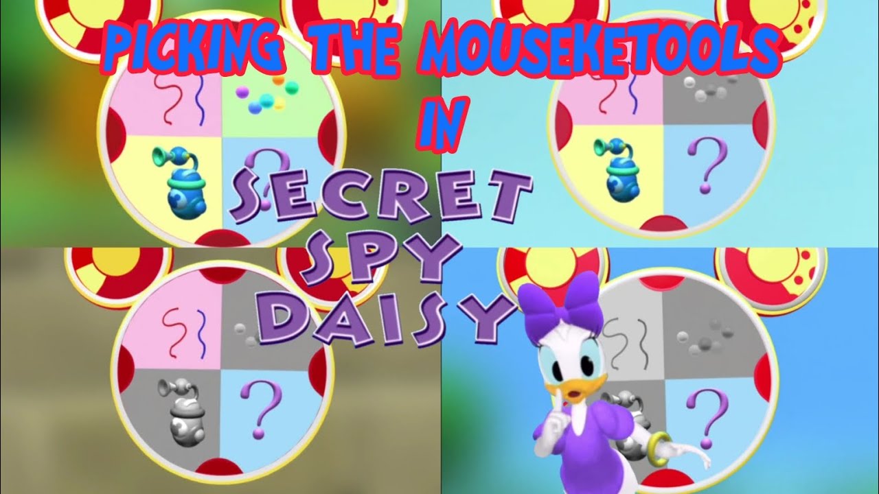 Picking The Mouseketools In Secert Spy Daisy Youtube