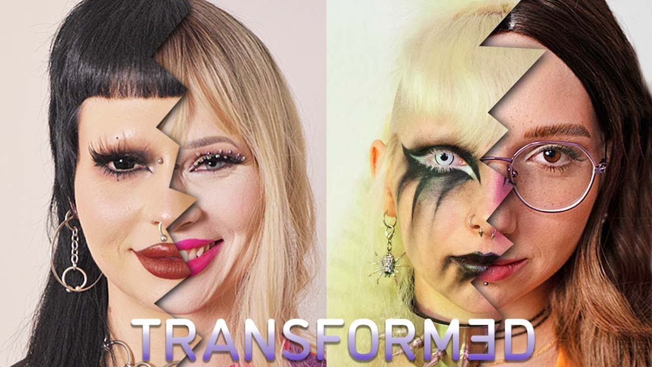 The Most Shocking Goth To Glam Transformations Transformed Gentnews
