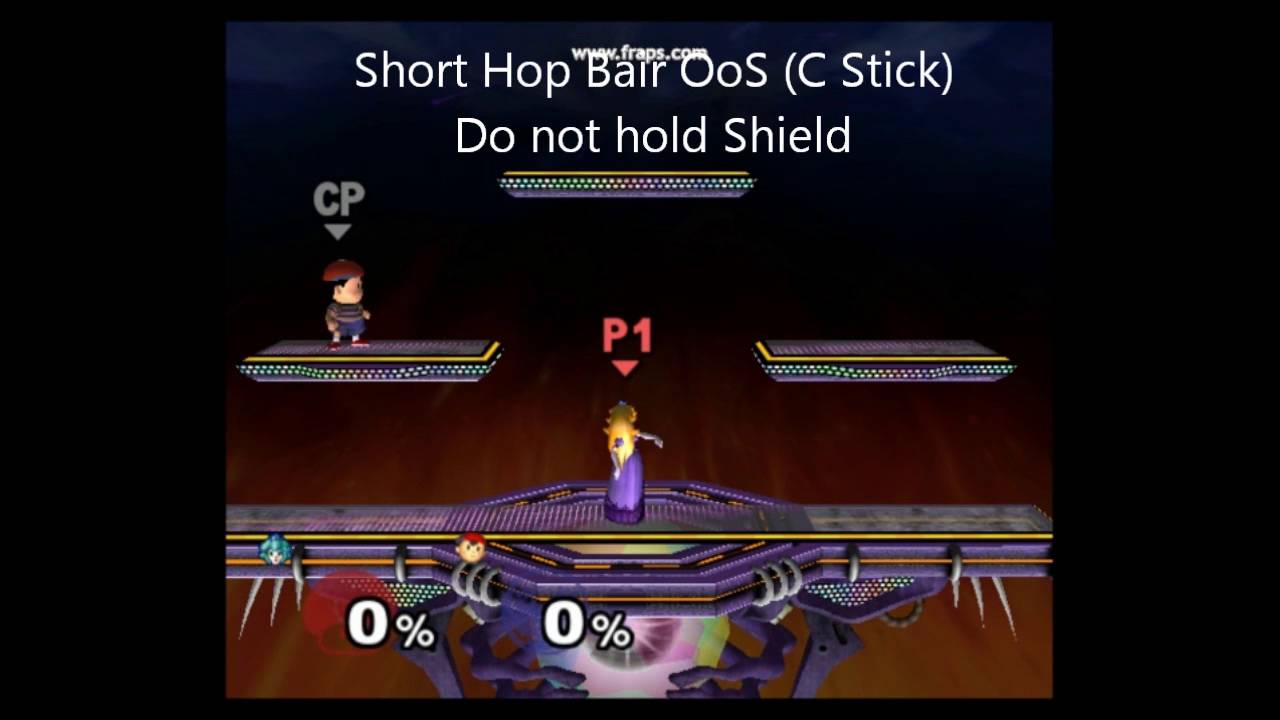 Peach Practice Routine 2 Full Hop Short Hop Fast Fall Auto