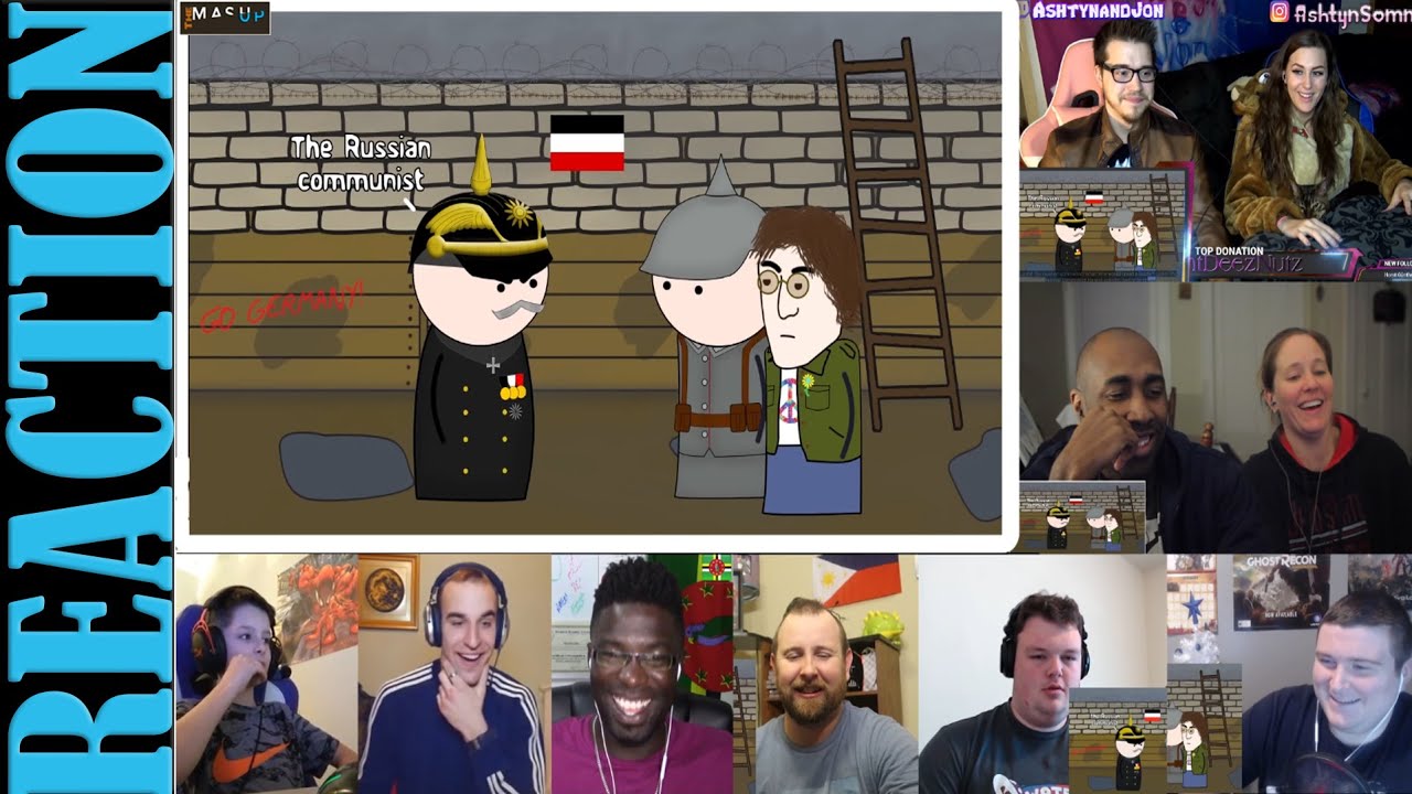 The Cold War Oversimplified Part 2 Reactions Mashup Youtube