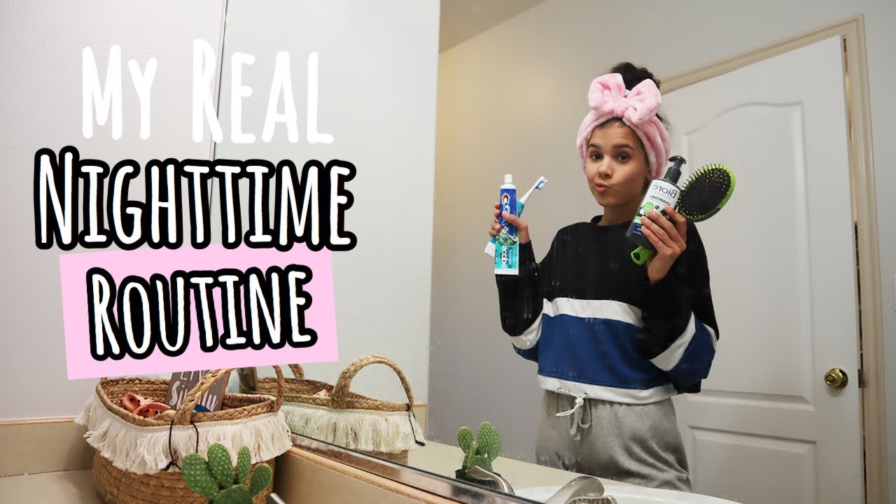 My Most Realistic Nighttime Routine Youtube