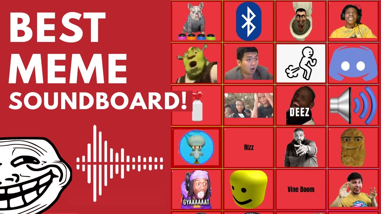 Meme Soundboard Trailer01 Landscape20240424 Youtube