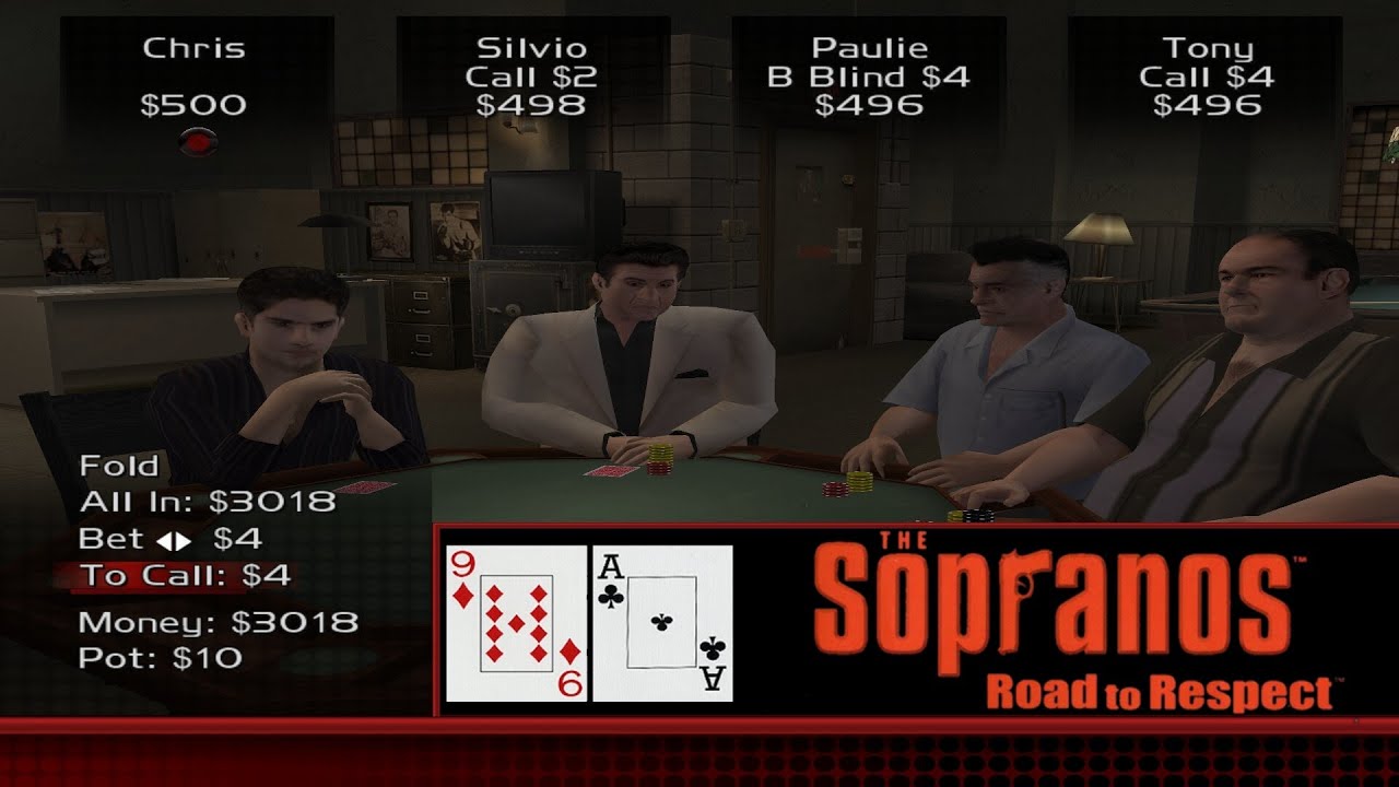 The Sopranos Road To Respect Poker Gameplay Pcsx2 Youtube