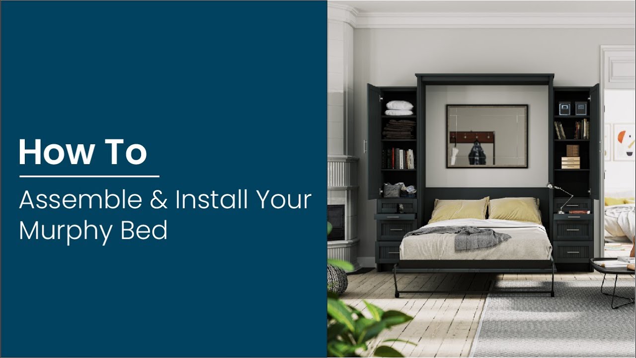 How To Assemble And Install Your Murphy Bed Youtube