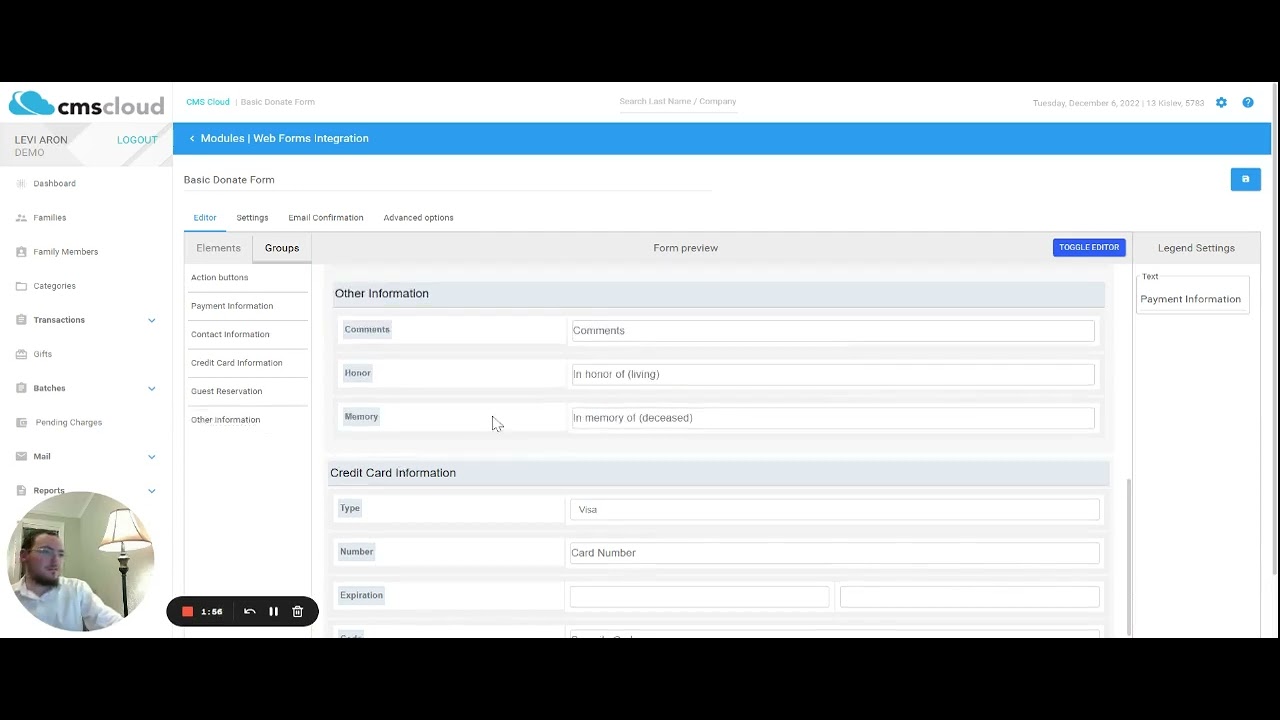 Webform 5 Youtube
