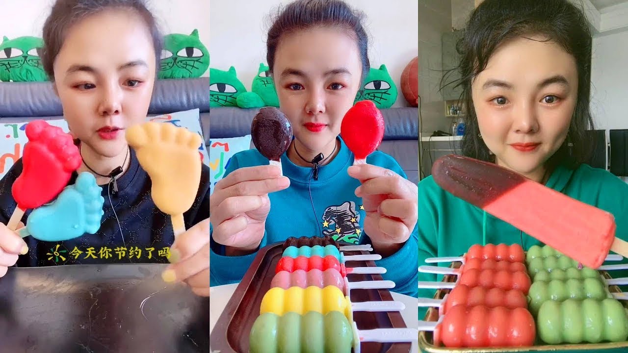 Yummy Chocolate Milk Ice Cream Asmr Youtube