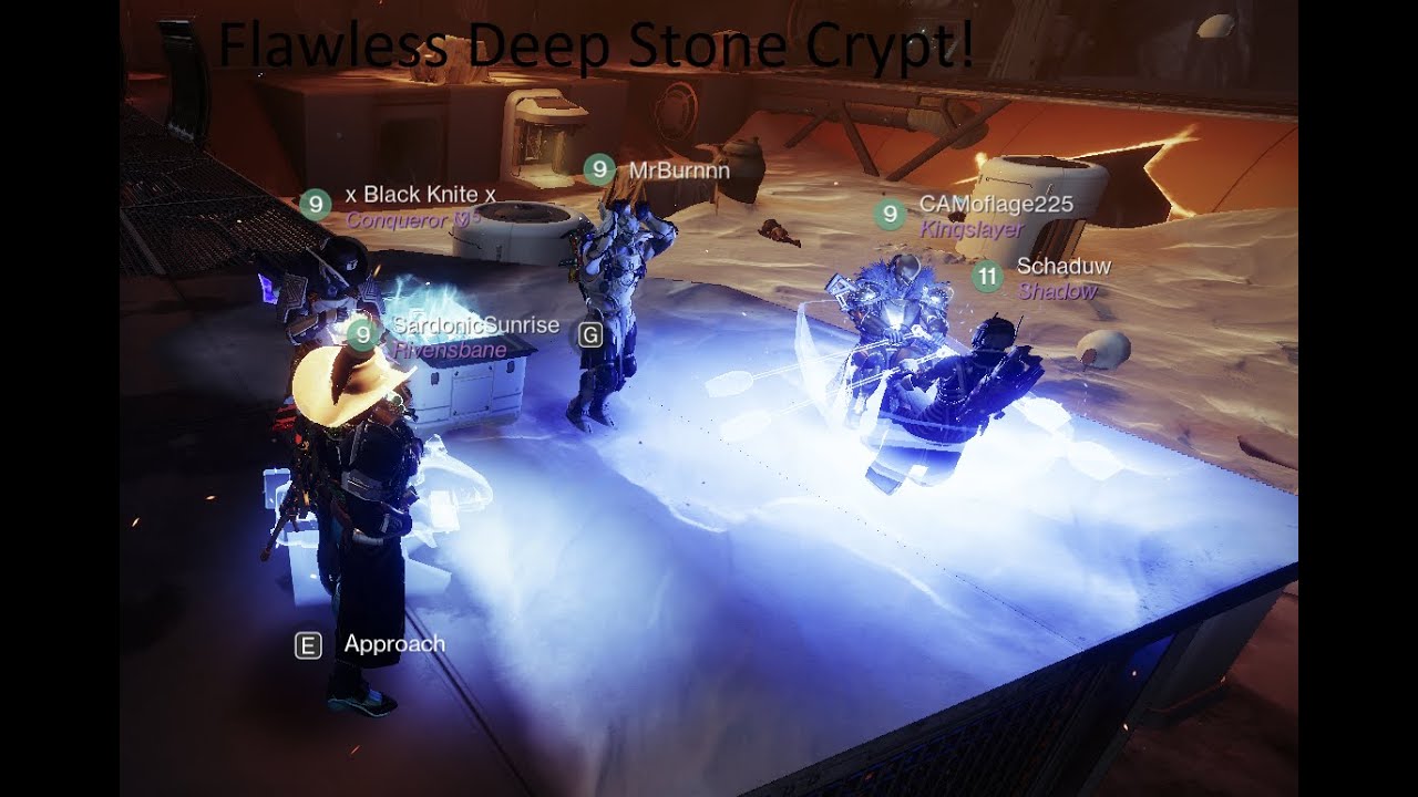 Flawless Deep Stone Crypt Season Of Deep Youtube