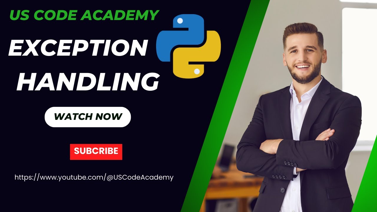 Exception Handling In Python Full Explanation Youtube