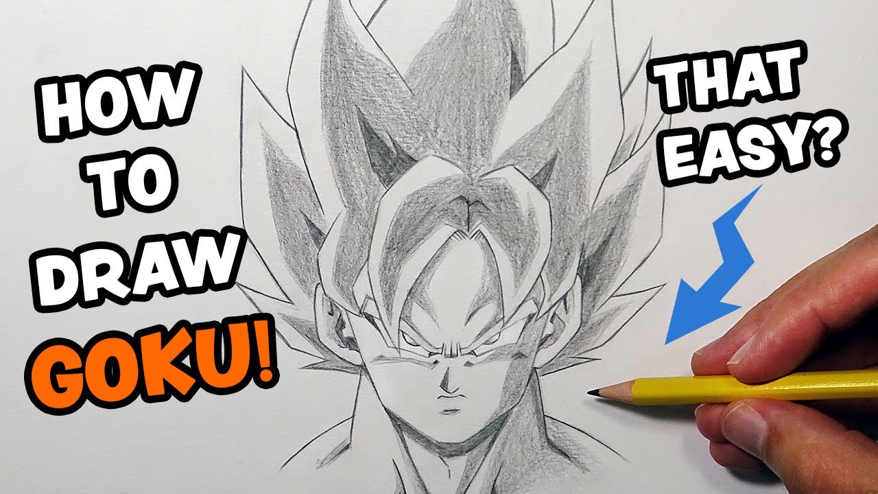 How To Draw Goku Super Saiyan Step By Phaseisland17