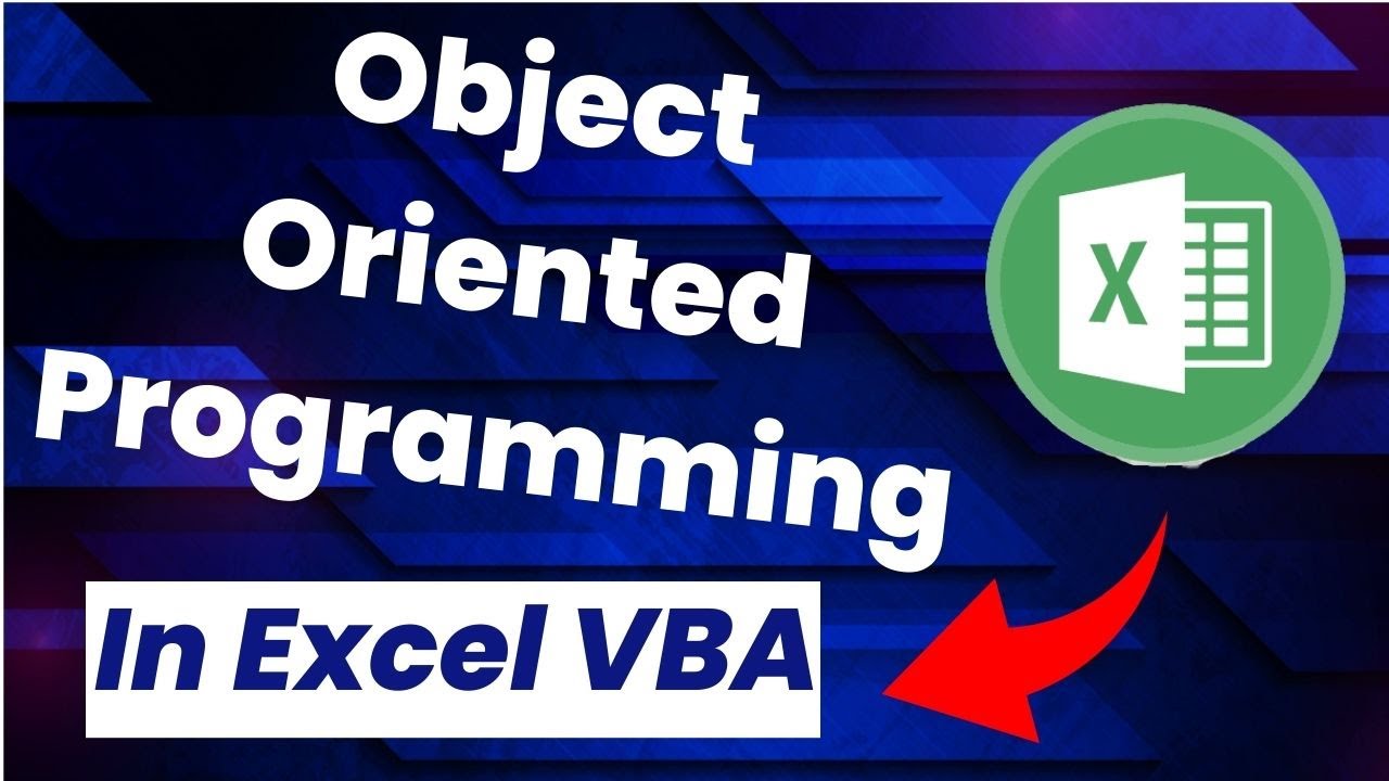 Object Oriented Programming In Excel Vba Youtube