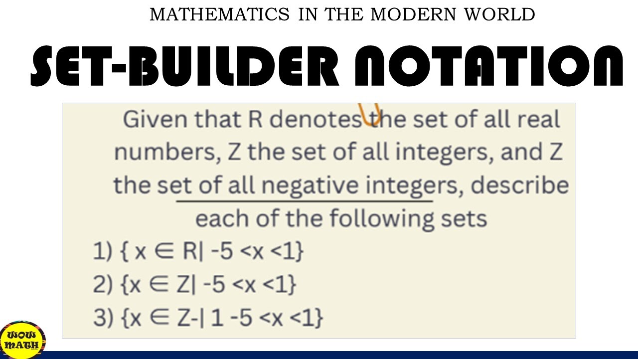 Set Builder Examples Set Builder Symbols Heqxd