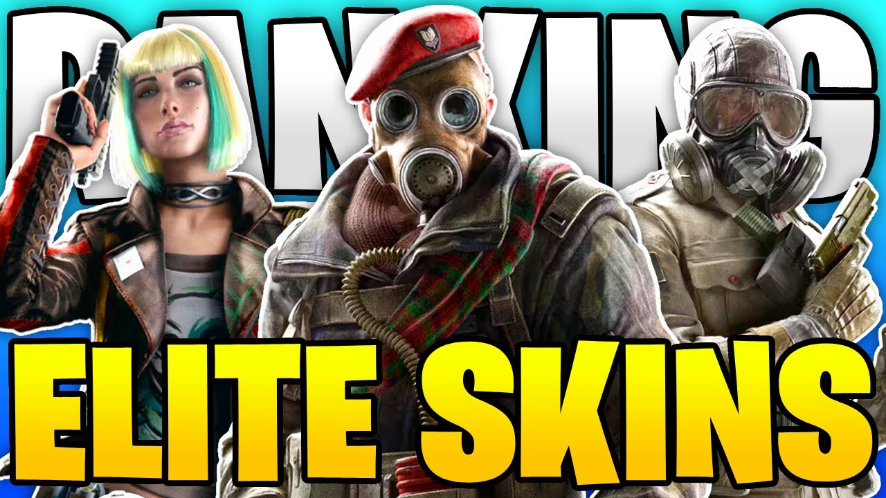 Ranking All 58 Elite Skins In Rainbow Six Siege From Worst To Best