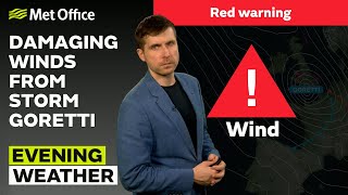 08 01 2026 Red Wind Warning In The Southwest Evening Weather Forecast ...