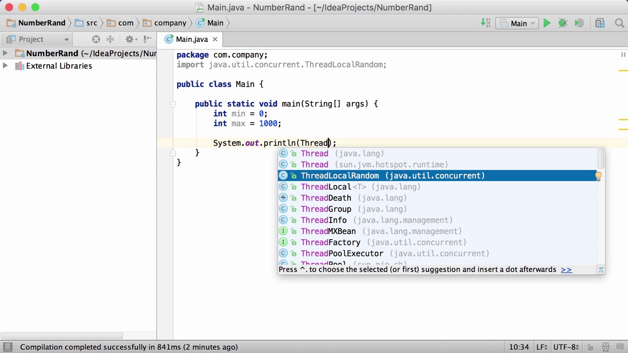 20 Java Tutorial 20 Generating A Random Number Youtube