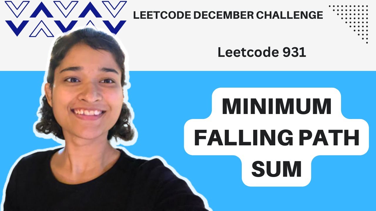 Minimum Falling Path Sum Leetcode 931 Dynamic Programming Youtube