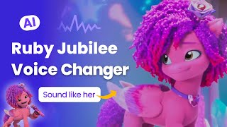 Mlp Ruby Jubilee Ai Voice Changer How To Get Ruby Jubilee Ai Voice ...