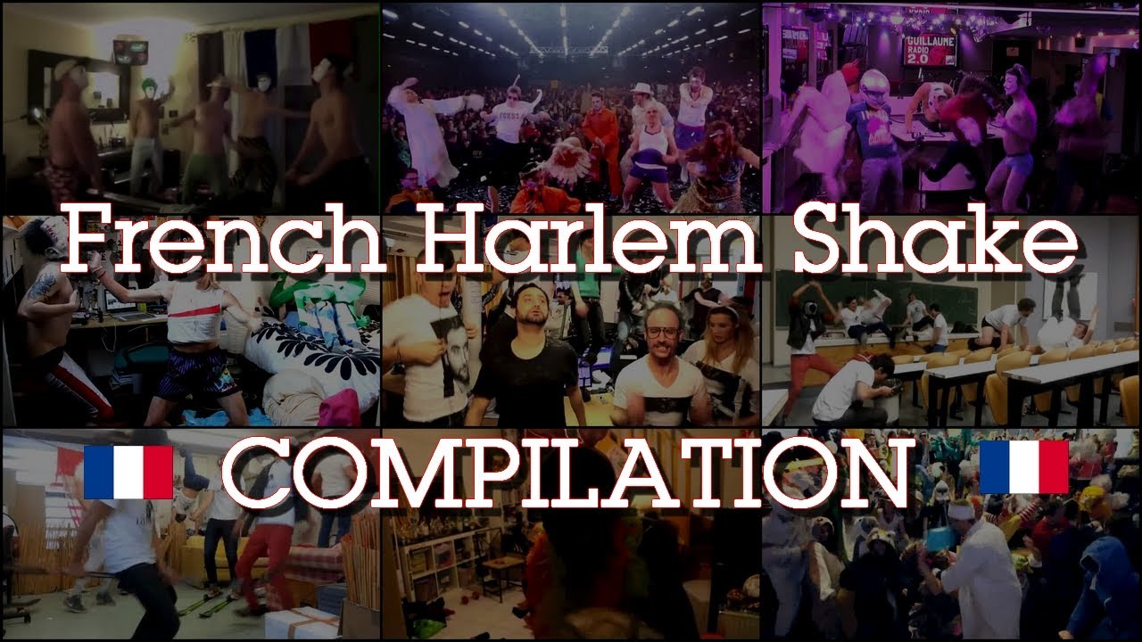 French Harlem Shake Compilation Youtube