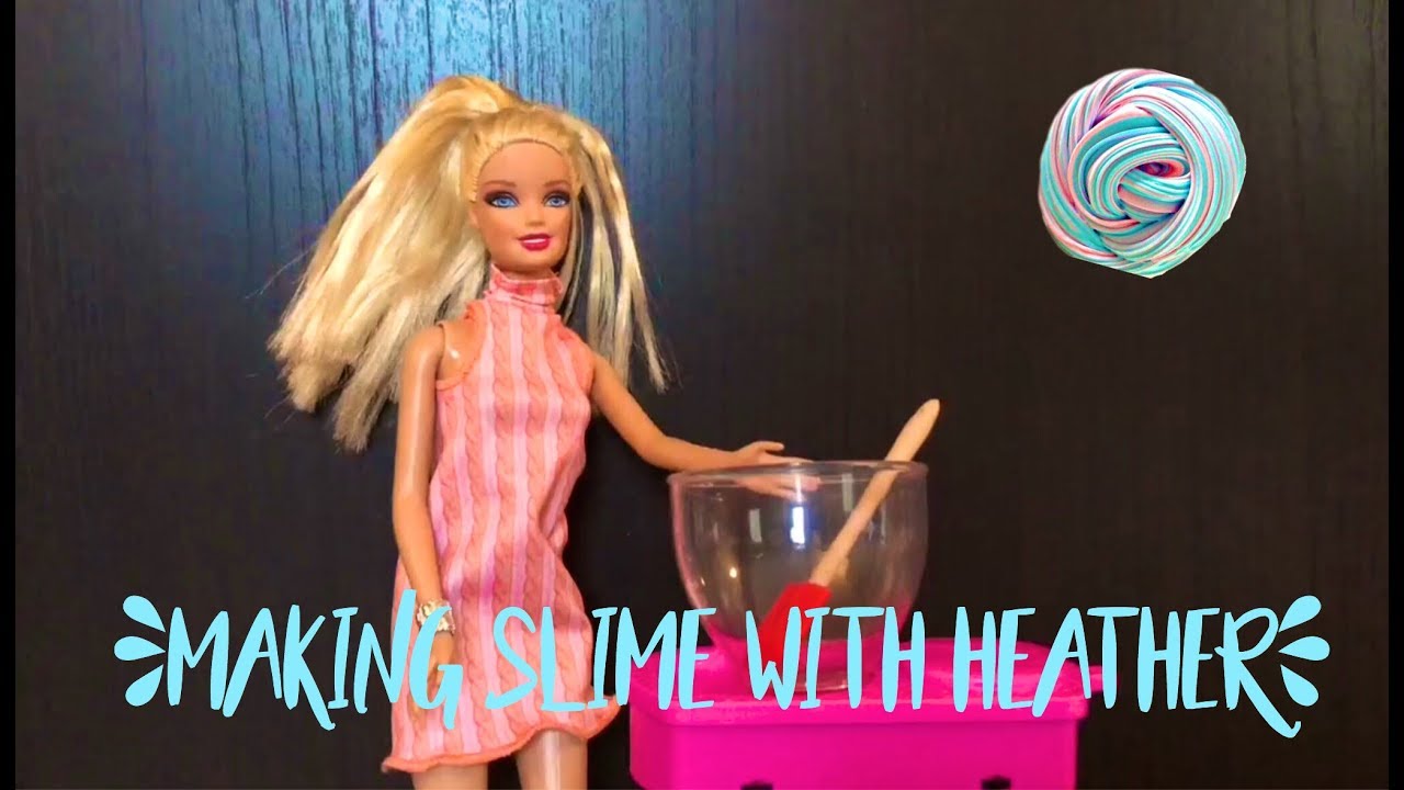Making Slime With Heather Vlog 1 Youtube