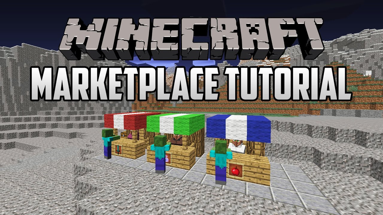 Minecraft Marketplace Tutorial Youtube