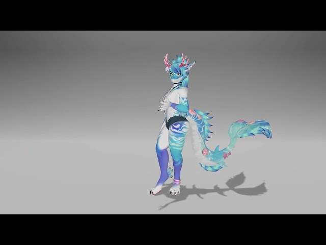 Azalea Dragon Furry Vrchat 3.0 PC + QUEST | By FoxiPaws | VRCArena