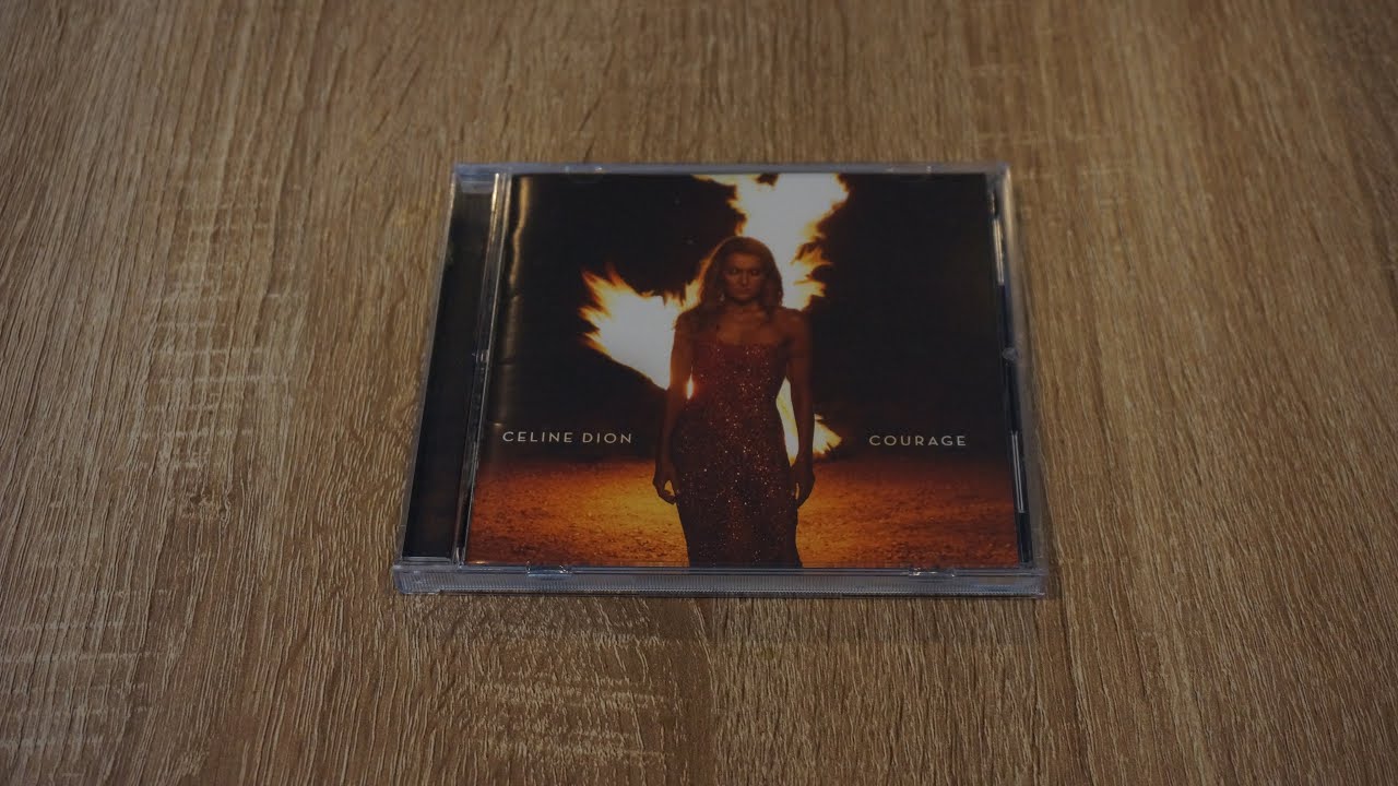 Celine Dion Courage Album Cd Unboxing Youtube