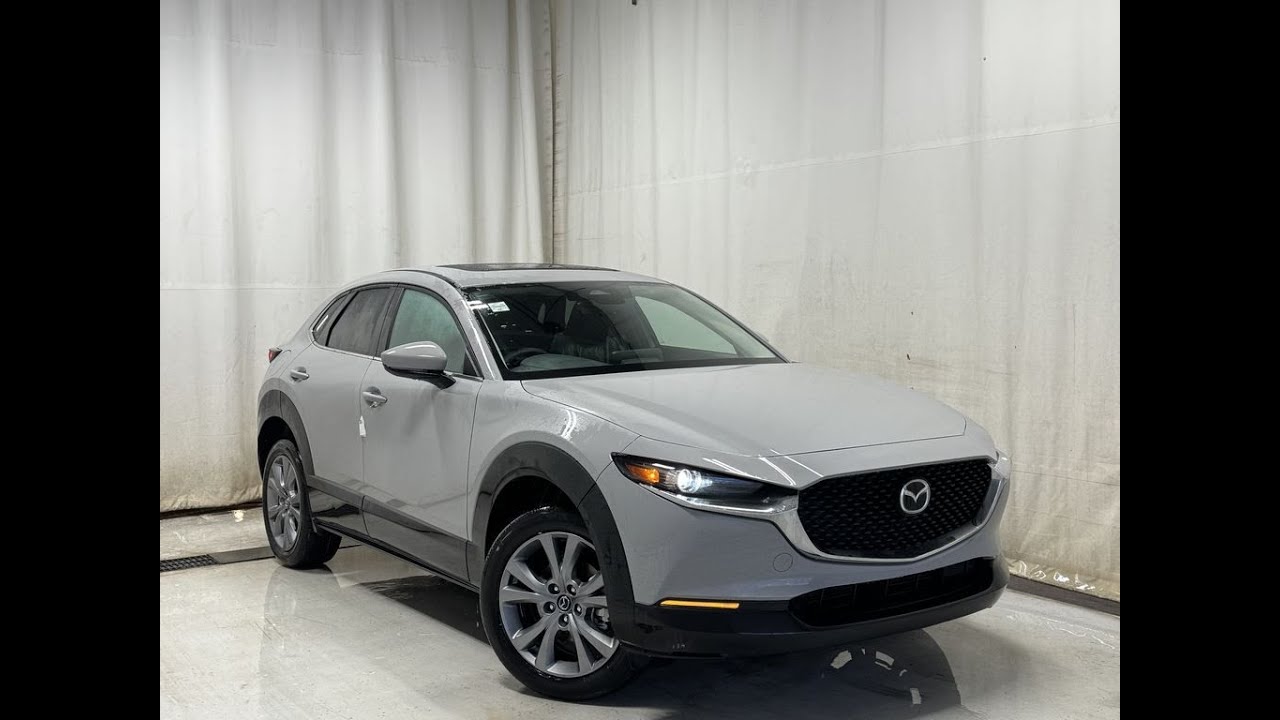 2025 Mazda Cx 30 Gs L Awd Aero Grey Metallic Black Review Park