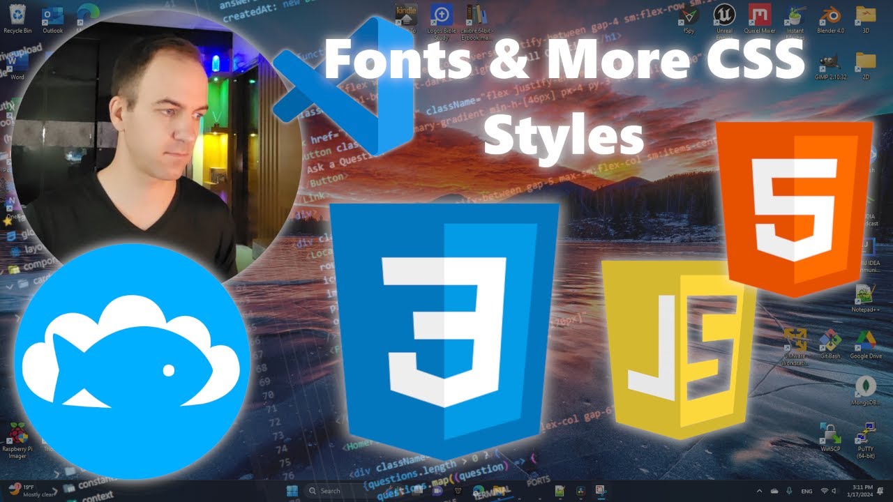 10 Fonts More Css Styles Youtube