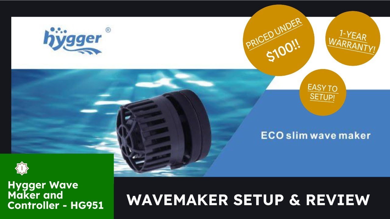 Hygger Hg951 Wavemaker Setup Tutorial Youtube
