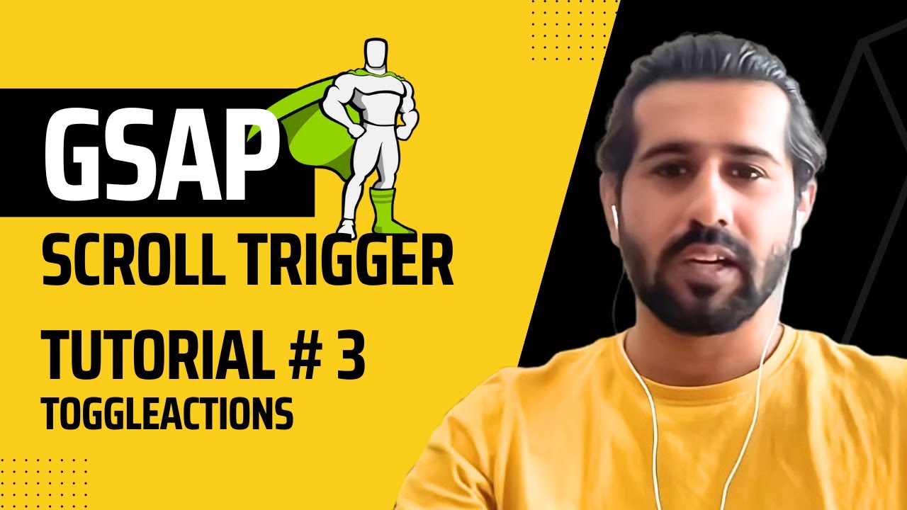 Gsap Scrolltrigger Toggleactions Tutorial 3 Youtube