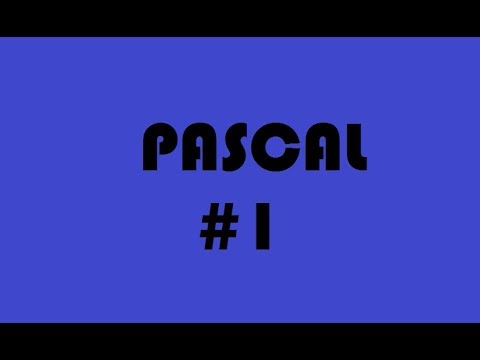 Bahasa Pemograman Pascal Hello World Youtube