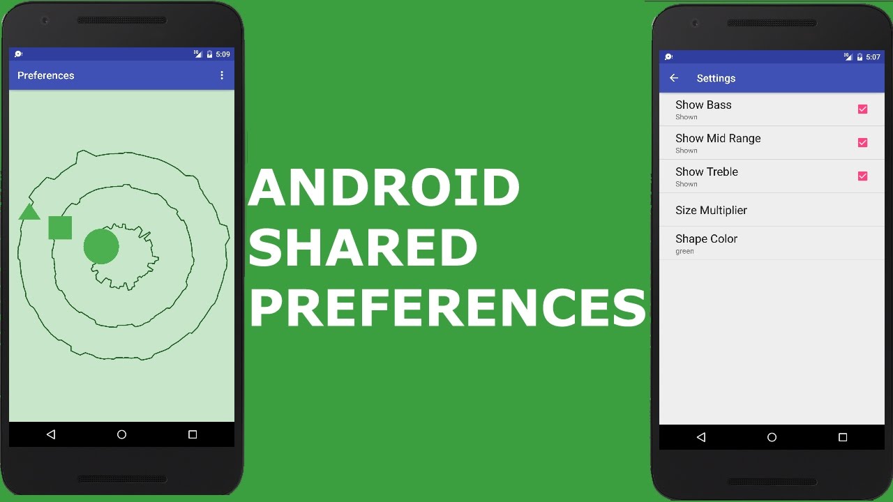 Android Shared Preferences Youtube