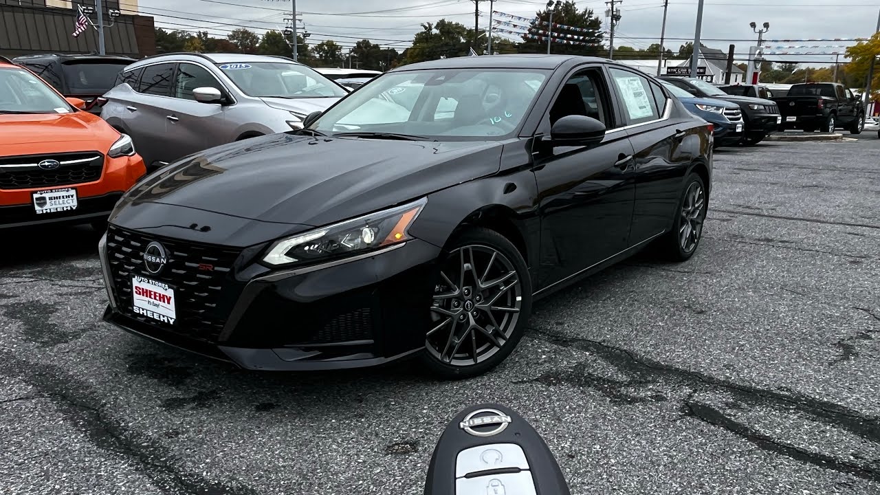 2023 Nissan Altima Sr Vc Turbo Improved Design Tech Pov