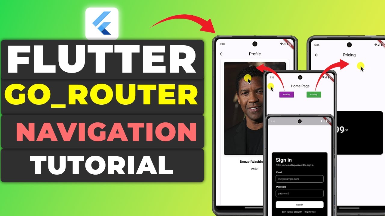 Flutter Gorouter Tutorial Easy Navigation Tutorial Using Gorouter