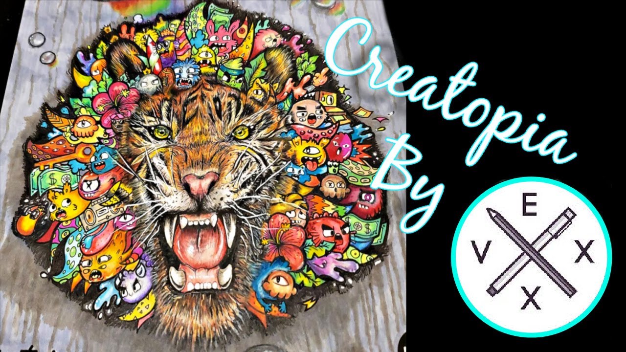 Creatopia Vexx Coloring Pages Wednesday Wallpaper