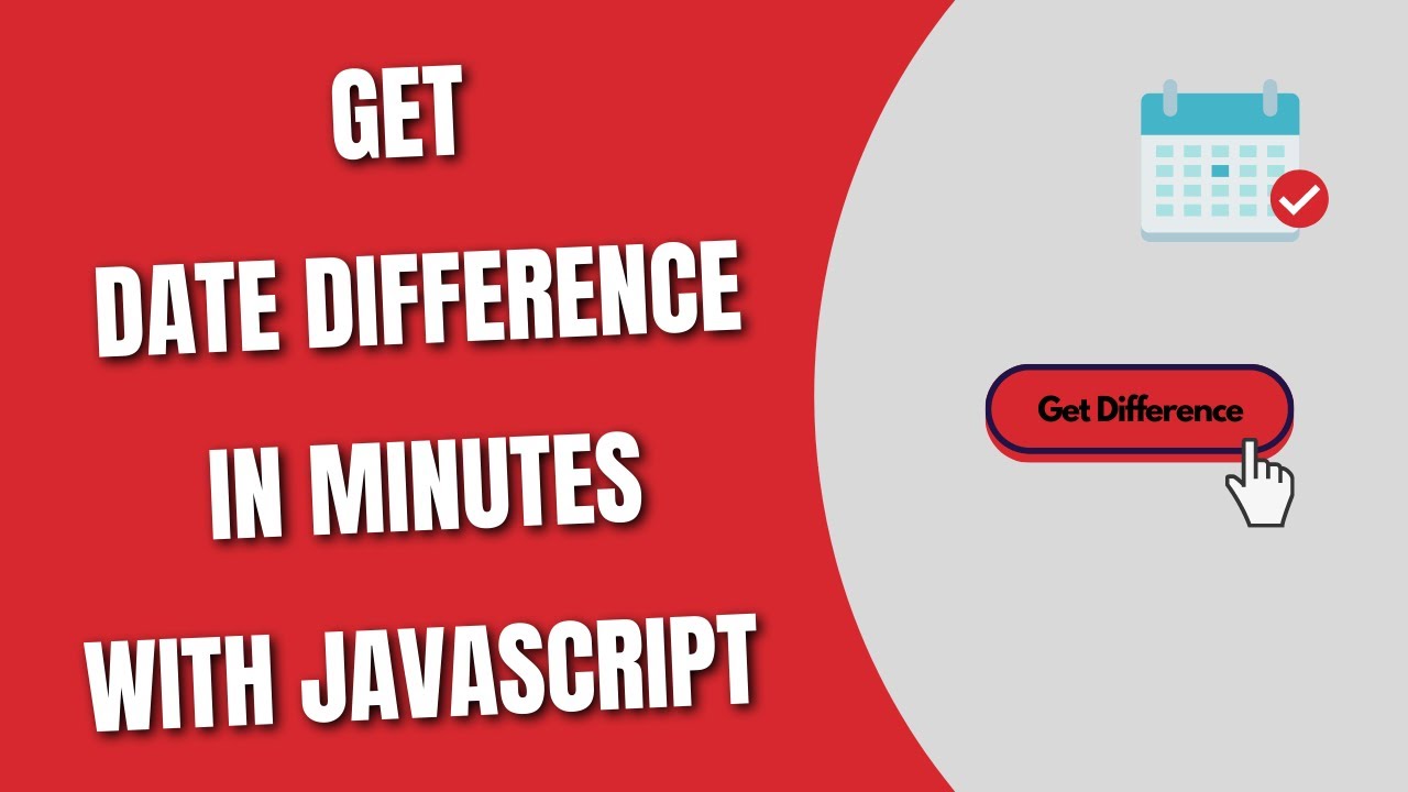 Javascript Get Date Difference In Minutes Howtocodeschool Youtube