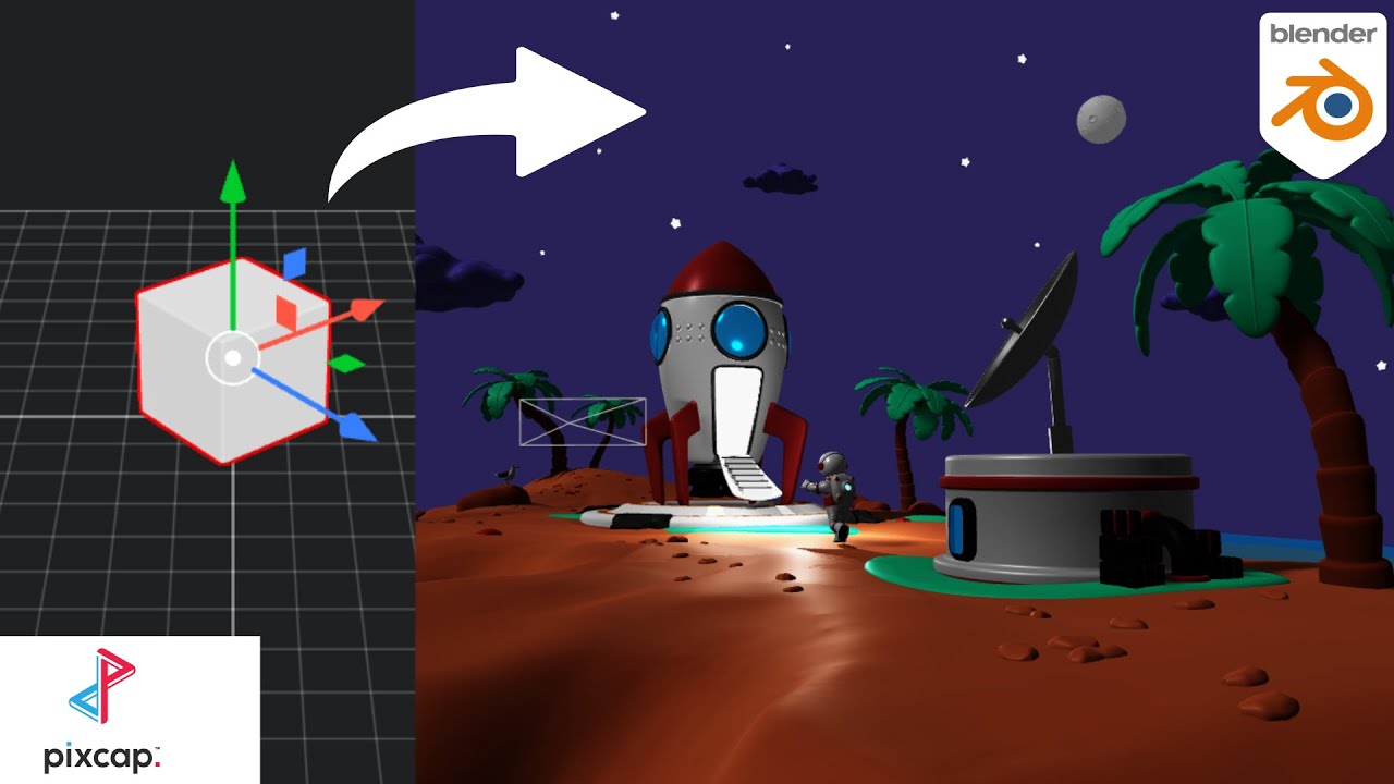 Create 3d In 1 Minute Pixcap Youtube