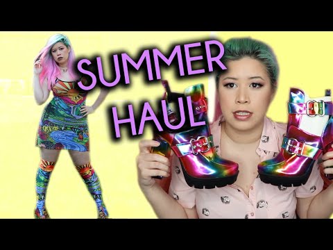 Dolls Kill Summer Try On Haul Barbiepunk Youtube