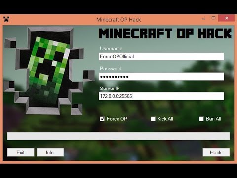 Minecraft Op Hack Hilesi 100 çalışan By Azatwinner Youtube