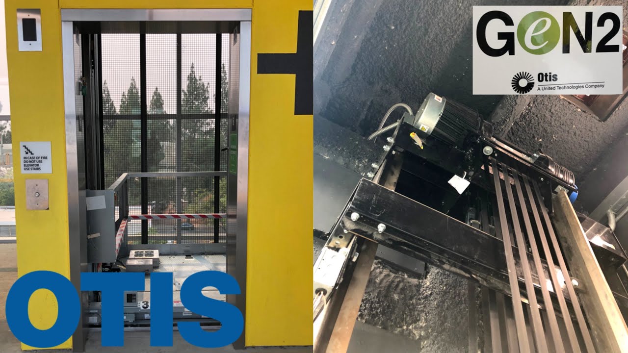 A Detailed Look At A California Otis Gen2 Traction Elevator Youtube