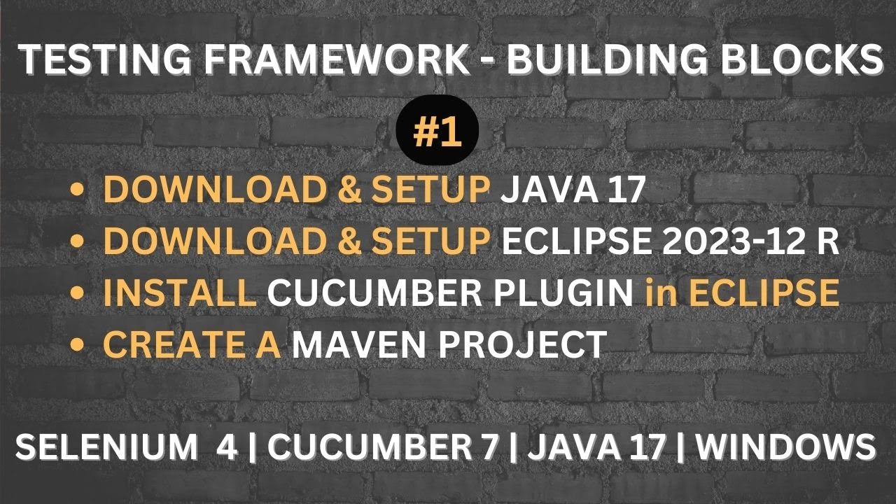 Download Setup Java Eclipse Cucumber Plugin Maven Project Youtube