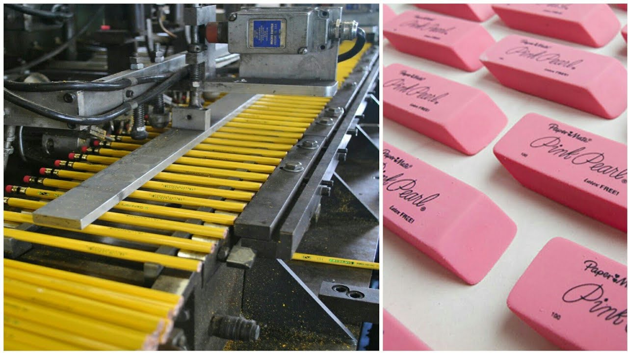 Marvelous Pencil Eraser Manufacturing Process This Is How Pencil