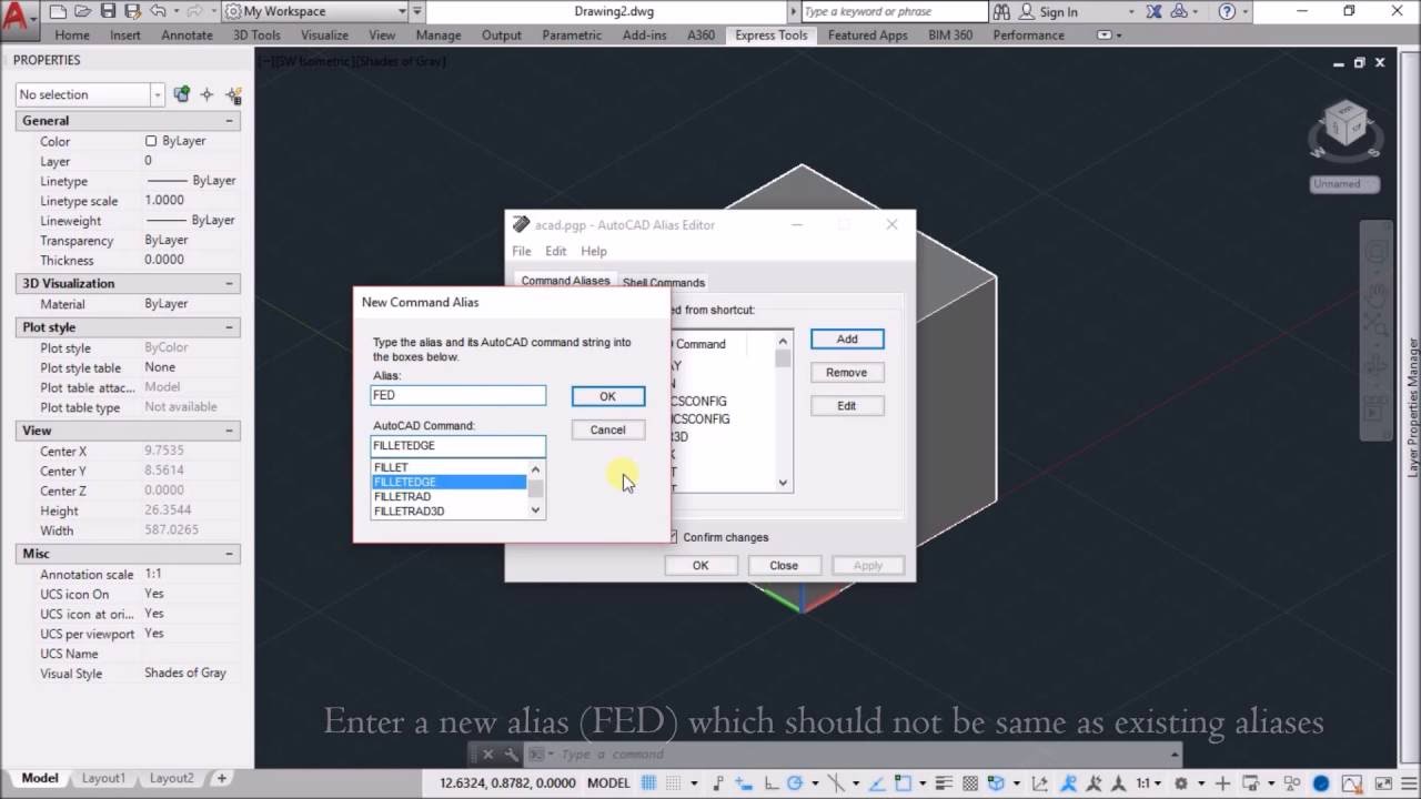 How To Create Custom Commands In Autocad